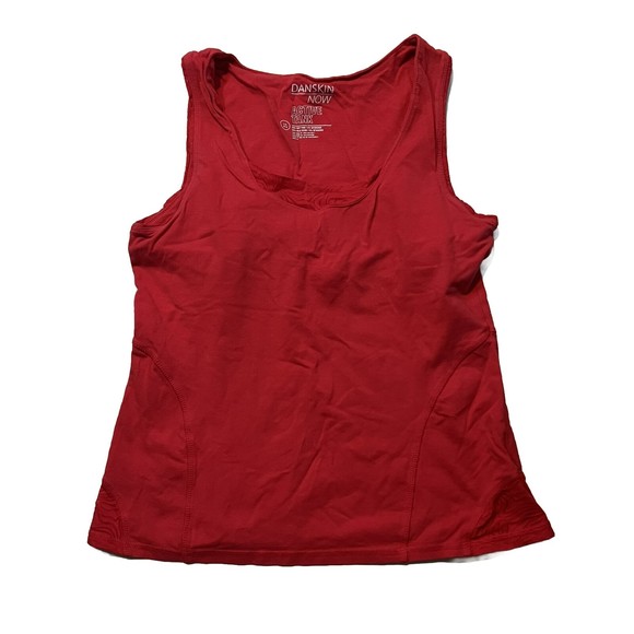 Danskin | Tops | Danskin Womens Active Top Xl Red Tank | Poshmark